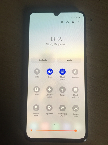 Samsung galaxy A70