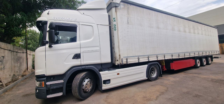 SCANIA GAZ METAN 2шт год 2017 и 2018