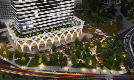 Премиум ЖК U-TOWER 1-комнатная 35,6кв.м. 15/26. (ARG)