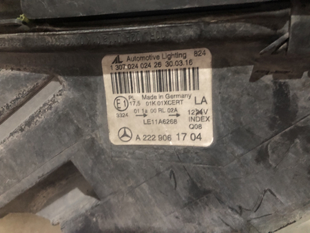 Mersedes fara 222 sotiladi