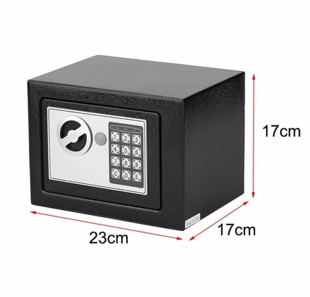 Seyf elektronniy 23x17x17