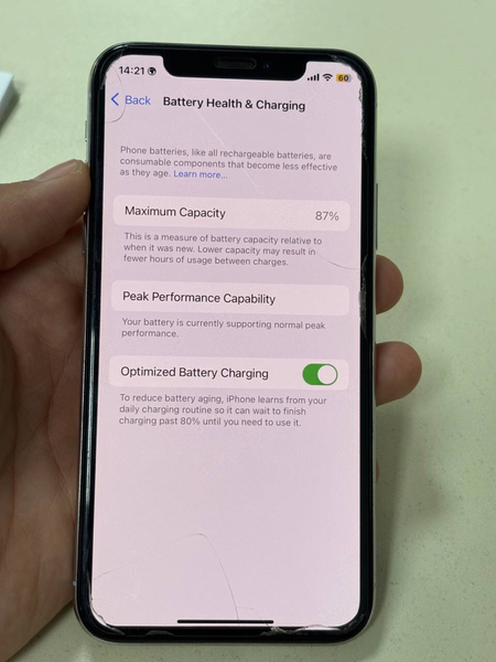 iPhone X 64 gb white