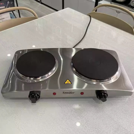 Двухконфорочная Sonifer Плиты Электрическая Плита Elektroplita Plita