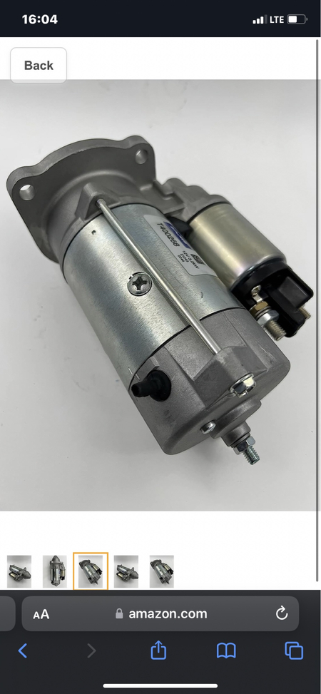 Starter ekskavator pagruschi (cukurova) MST(Hidromek) texnikalar uchun