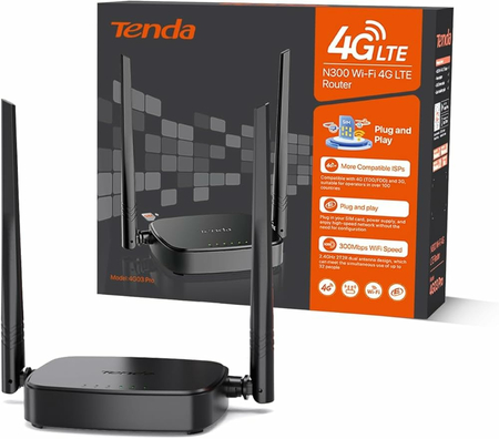 Роутер Tenda 4G03 Pro N300 Wi-Fi 4G LTE