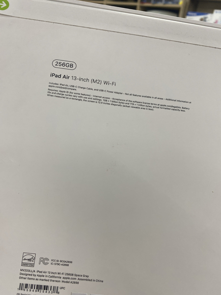 iPad Air 13 inch M2 256 GB Wi-Fi