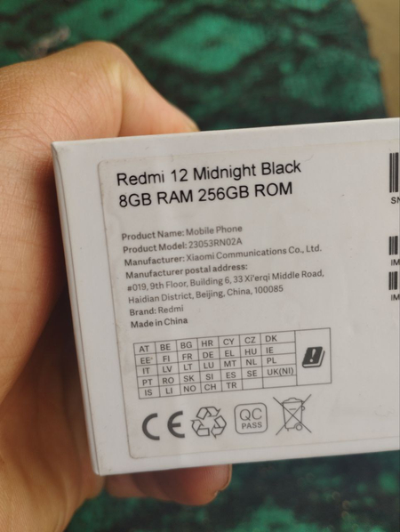 redmi 12 kafolot