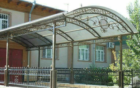 Metal konstruksiya reshotka perila besedka naves tez, sifatli qilamiz