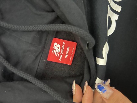 Кроп худи Calvin Klein и New Balance