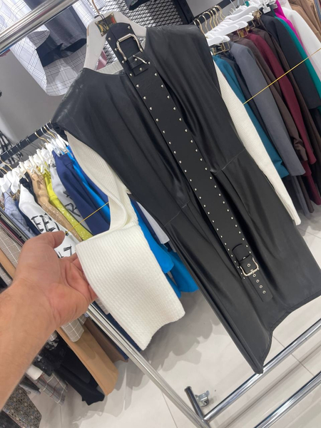 Кожаное платье, ЕSPIGA, Турция