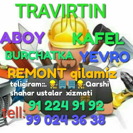 Qarshi ustalar hizmati
