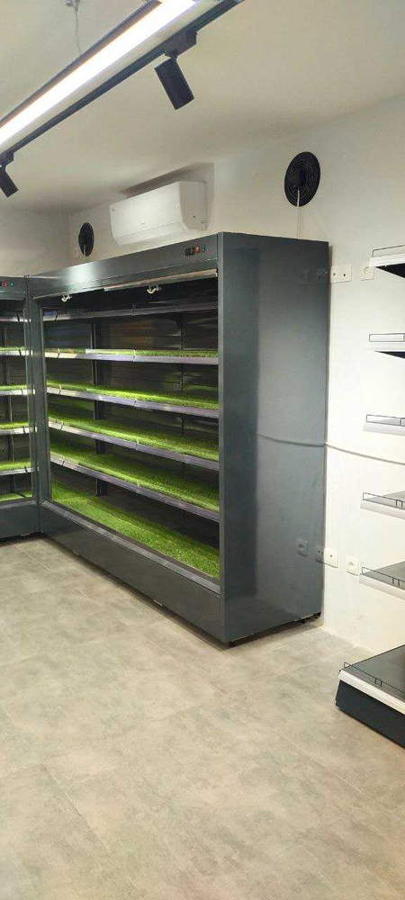 витрины, горки, полки холодильные в магазин