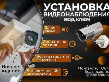 Ustanovka kamera