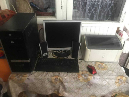 Продаётся компьютер с принтером