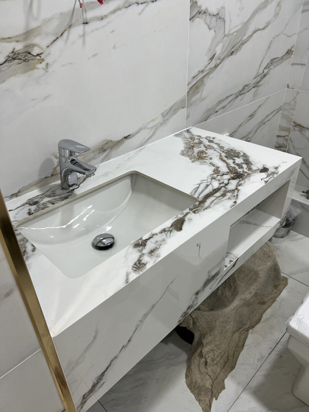 Раковина из керамогранита