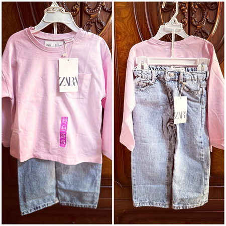 Джинсы на девочку от Zara