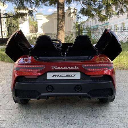 Двухместный детская машина Maserati MC20 24w| Лицензионная модель до 8