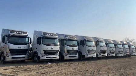 Тягач А7 CNG HOWO на метане