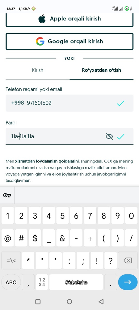 Tel sotiladi redmi 10 2022