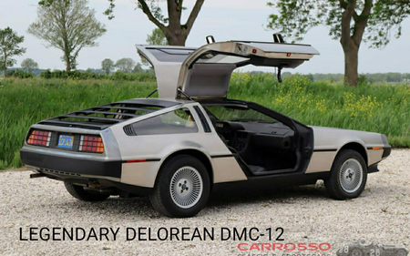 DELOREAN DMC-12 model qo'l mehnati