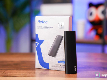Портативный SSD - Netac Portable Z Slim 2TB