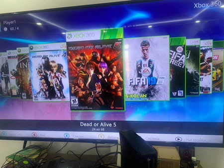 xbox 360 Slim freeboot 500gb
