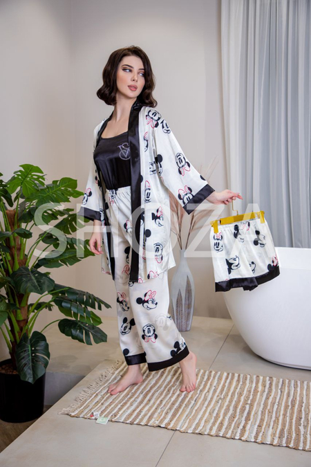 Пижама 4в1- 4 talik pijama