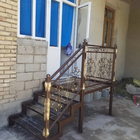 Zina va panjaralar yasaymiz zakaz bilan!!! Леснеца и перила металличес
