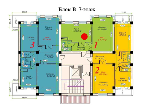 1m2 – 1181$ (НОВОСТРОЙКА) sotiladi!  Chorsu, metro, Jar, Hadra maydoni