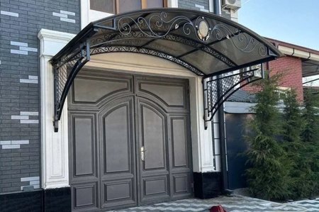 Хар хил турдаги навес решодка ворота криша из металла