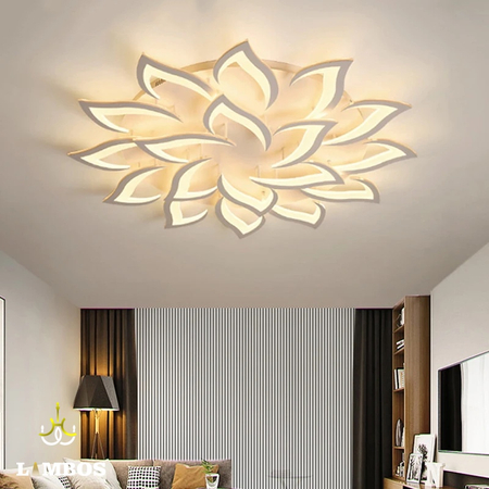 Led lyustra, qandil. Uch xil rangda