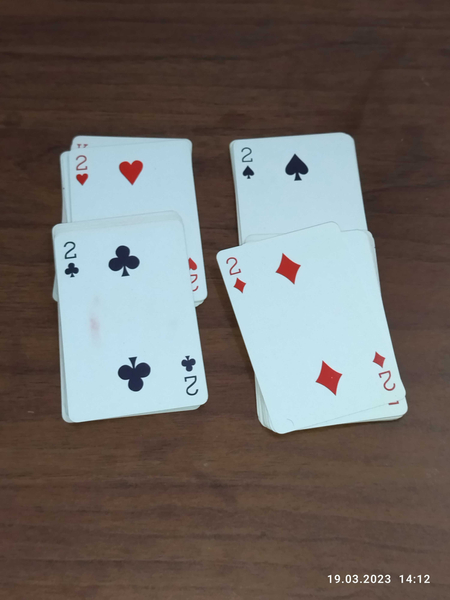 Карты, 52 шт. Б/у.
