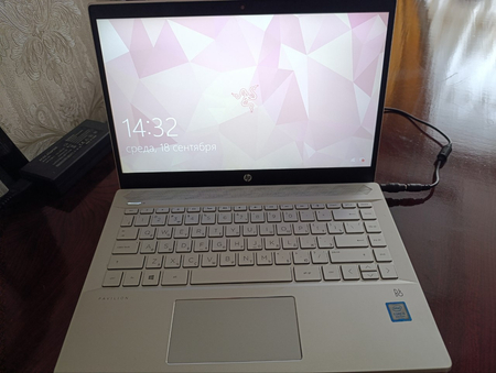 Ноутбук hp серый