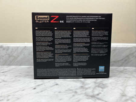 Creative Labs Sound Blaster Z SE
