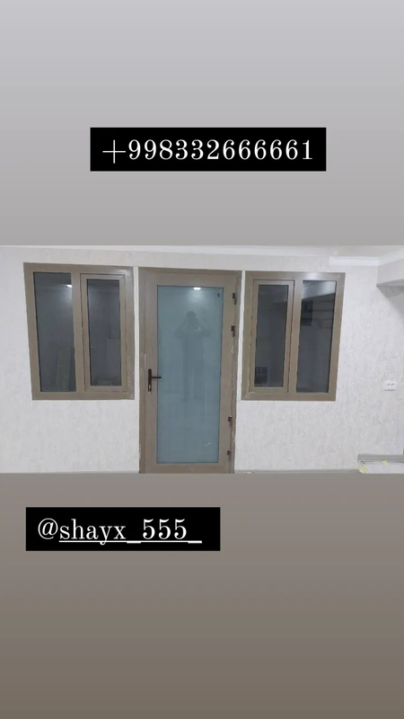 Tez va arzon Sifatli eshik va romlâr.Plast va aluminiy profil bilan.
