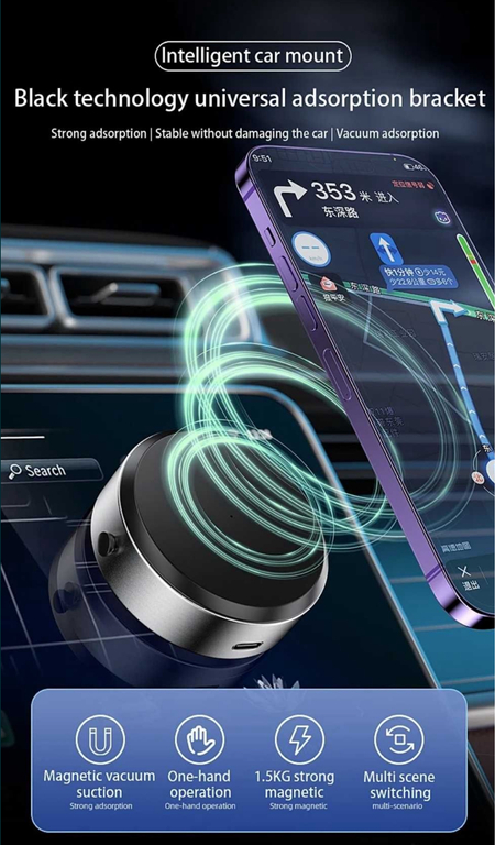 Boneruy X8/X8Q Магнитный и вакуумный держатель двусторонняя адсорбция