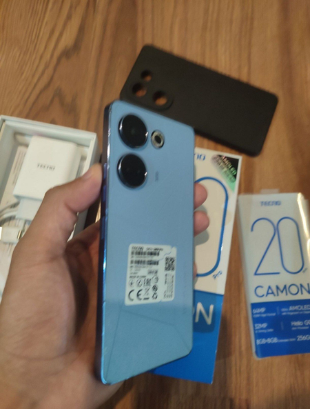 Tecno Comon 20 Pro 8+8/256Gb full komplekt