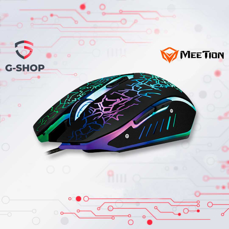 Игровая мышь с подсветкой Meetion M930 LED Wired Backlit Gaming Mouse
