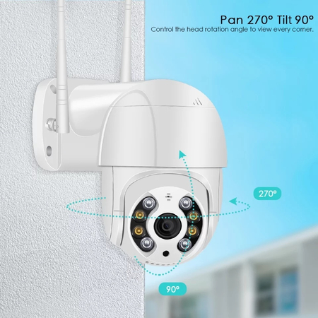 Smart WiFi, IP, PTZ camera, камера наблюдения видеонаблюдения