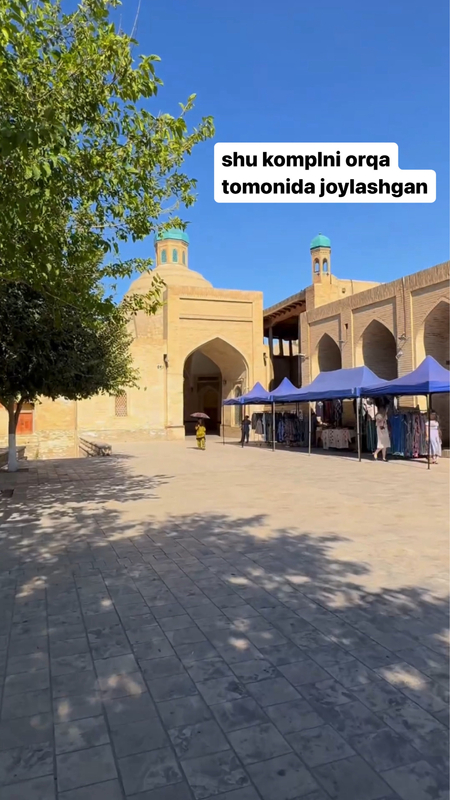 Labi hovuz oldida jo’ylashgan yer sotiladi