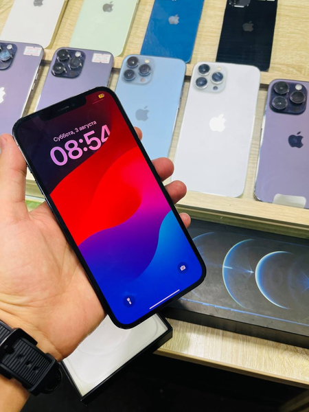 24/7 iPhone 12 Pro Max 256Gb 83% Blue  Obmen iWatch