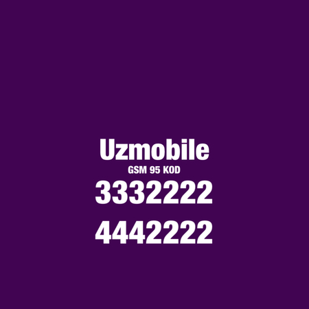 Uzmobile gold chiroyli raqamlari/ Золотые красивые номера Узмобайл