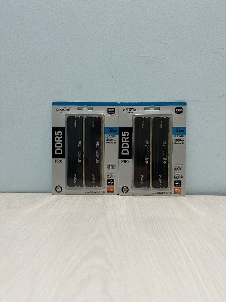 DDR5 RAM 5600 Mhz 32GB(16×2) Crucial pro