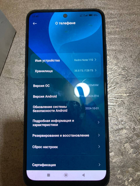 Redmi note 11 s 6/128