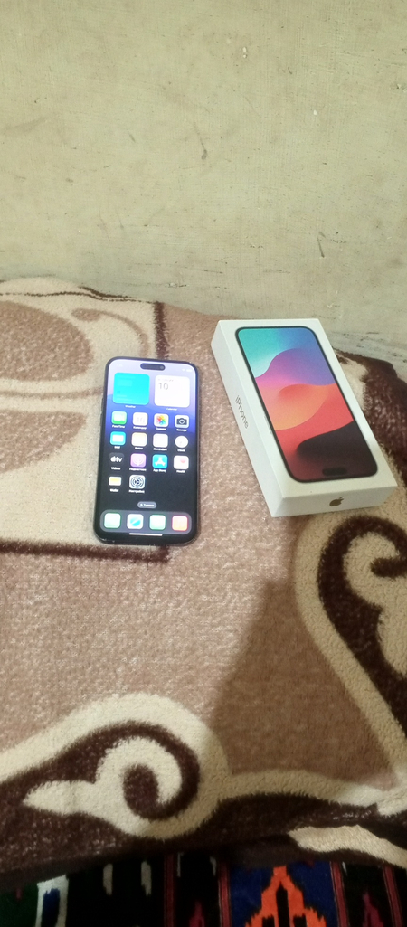 Ayfon 15 pro sotaman xotira 256 gb