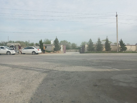 Шлака блок цех 18,5 сотих, йўл бўйида
