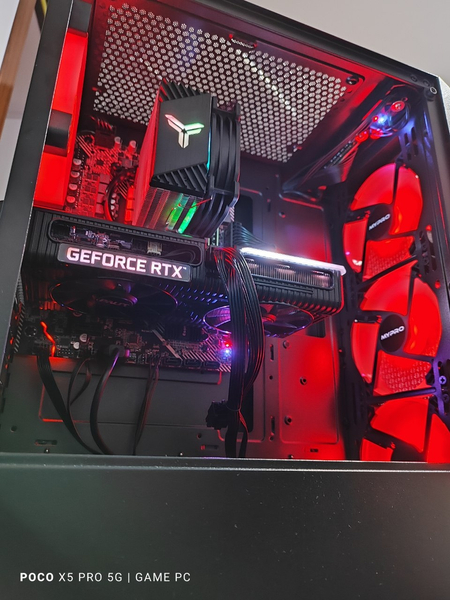 Скидка!!! Core i5 12400 RTX 3060Ti мощный игровой кейс