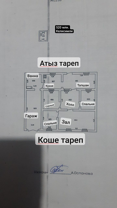 Нокис каласы, майколхоз барше колайлыкларга ийе жер жай  сатылады