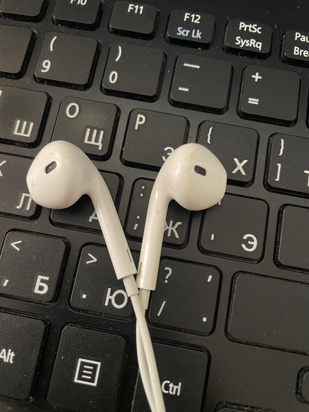 Naushnik iphon karobkasidan chiqqan. Arginal