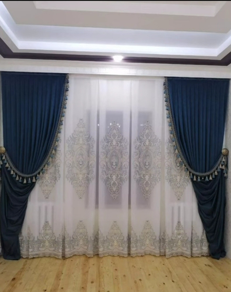 Парда тикамиз, пошив штор.